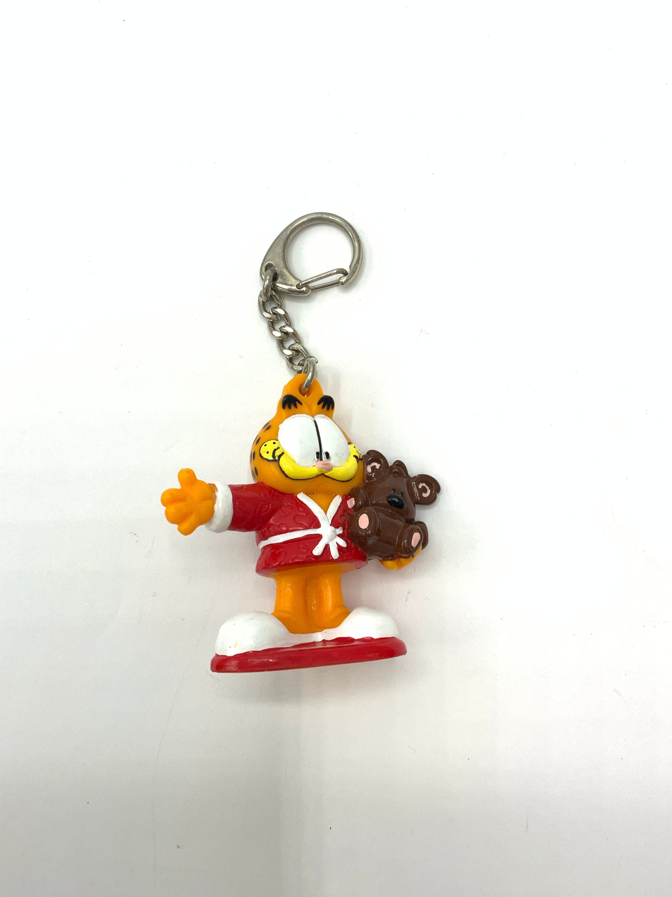 Gorgeous Collectible and Vintage Garfield With Pooky Keychain With ...