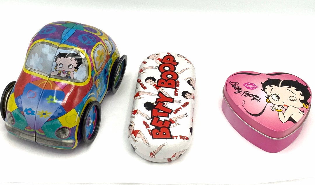 Gorgeous Collectible and Vintage Betty Boop Tin Boxes. - Etsy