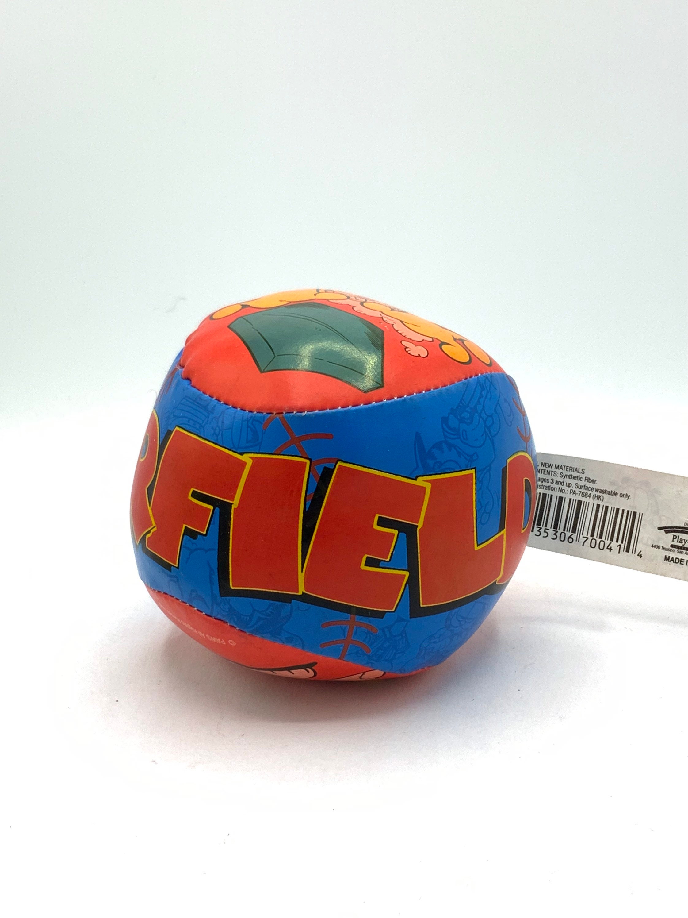 angry cat. Gorgeous collectible and vintage Garfield ball orange Toys ...