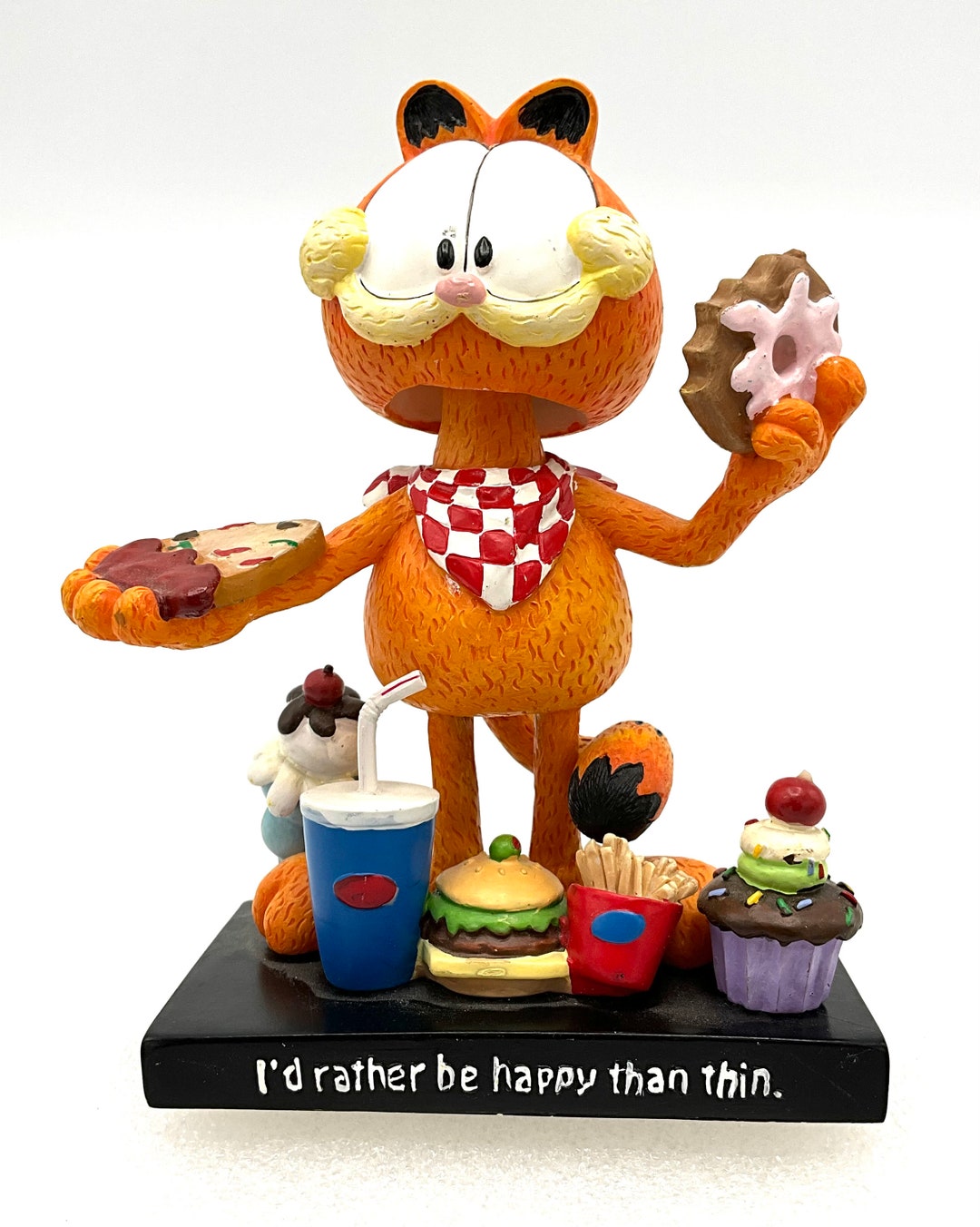 Gorgeous Collectible and Vintage Garfield Smile, Bobble Head by Paws ...