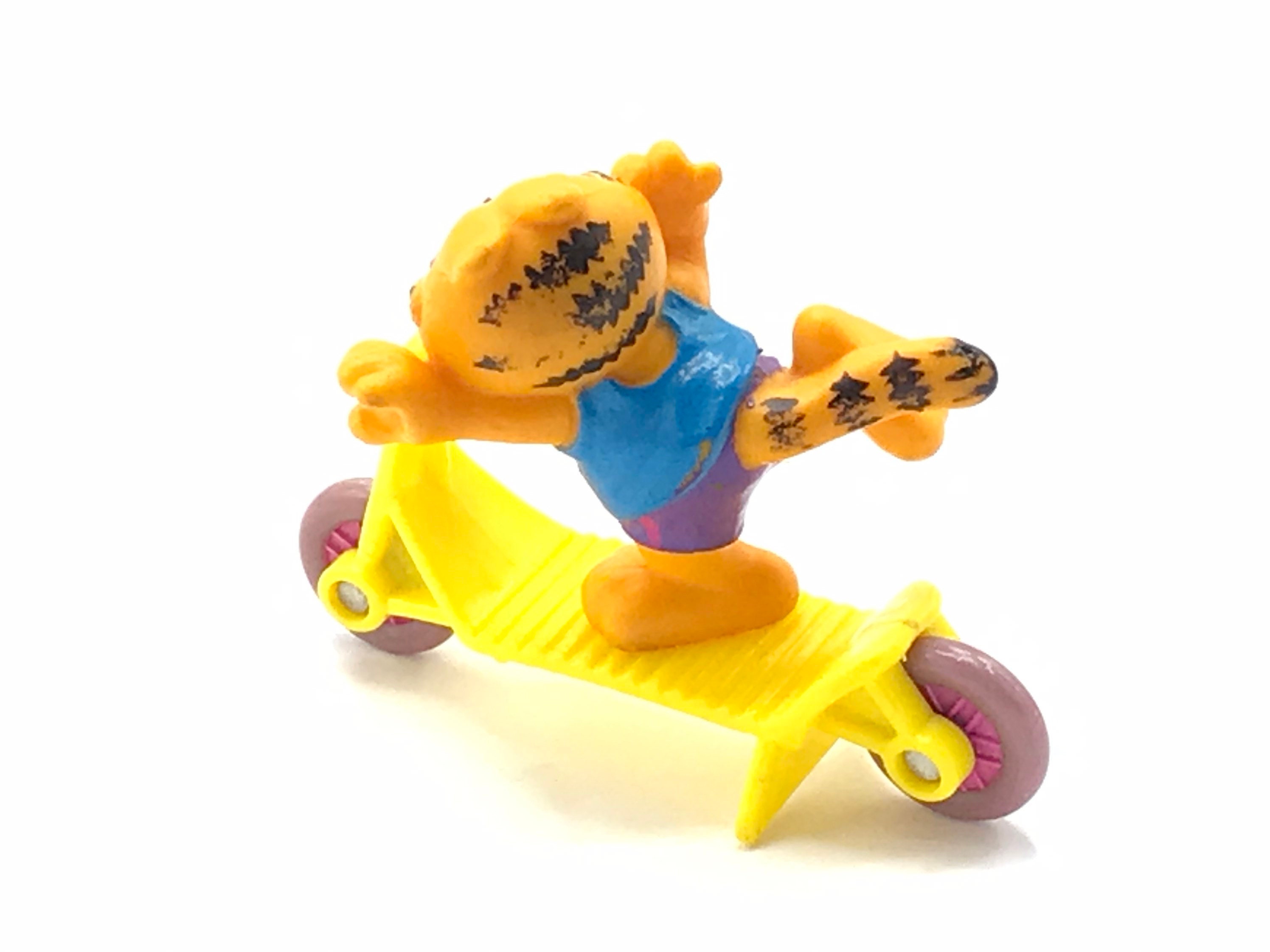 Vintage Garfield With a Scooter. - Etsy