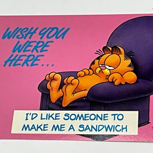 Gorgeous Collectible and Vintage Garfield Post Cards, - Etsy