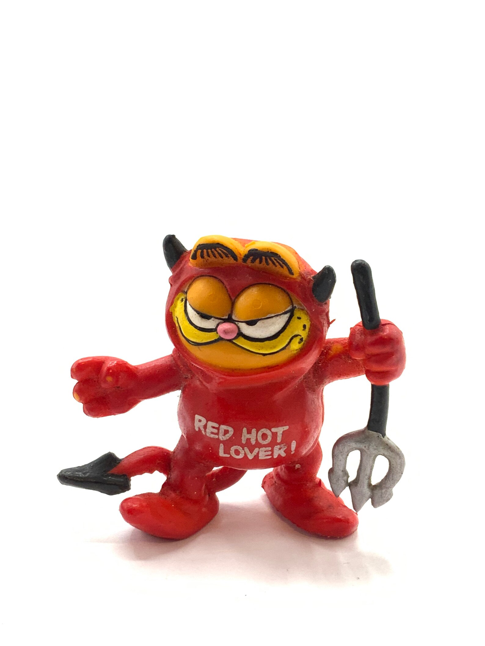 Vintage Garfield With Devil Costume RED HOT LOVER Cat - Etsy