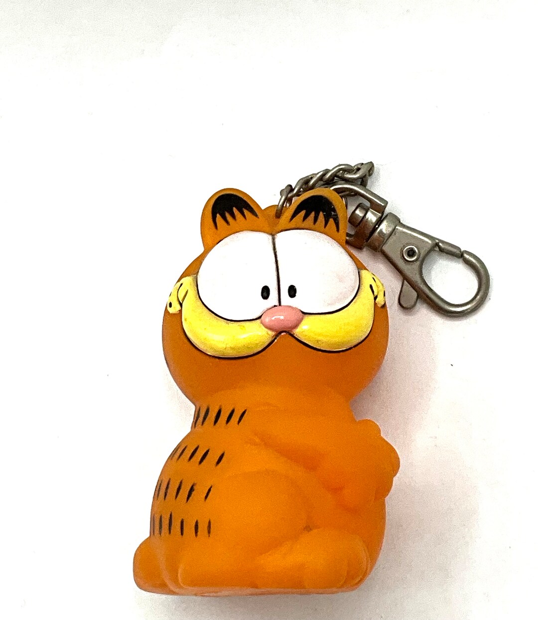 Gorgeous Collectible and Vintage Garfield Keychain, Cat Orange. - Etsy