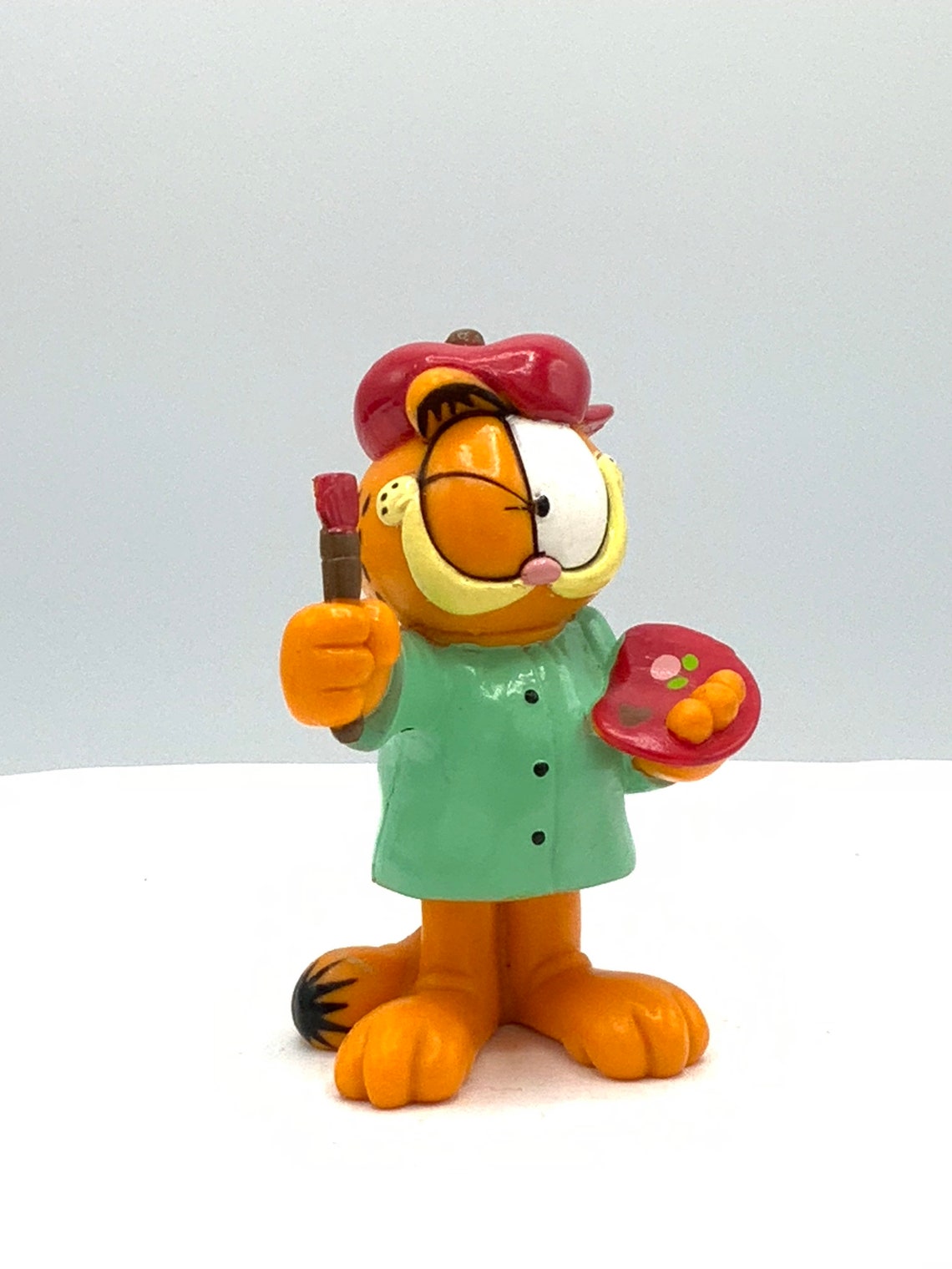 Gorgeous Collectible and Vintage Garfield as Vincent Van Gogh, Figurine ...
