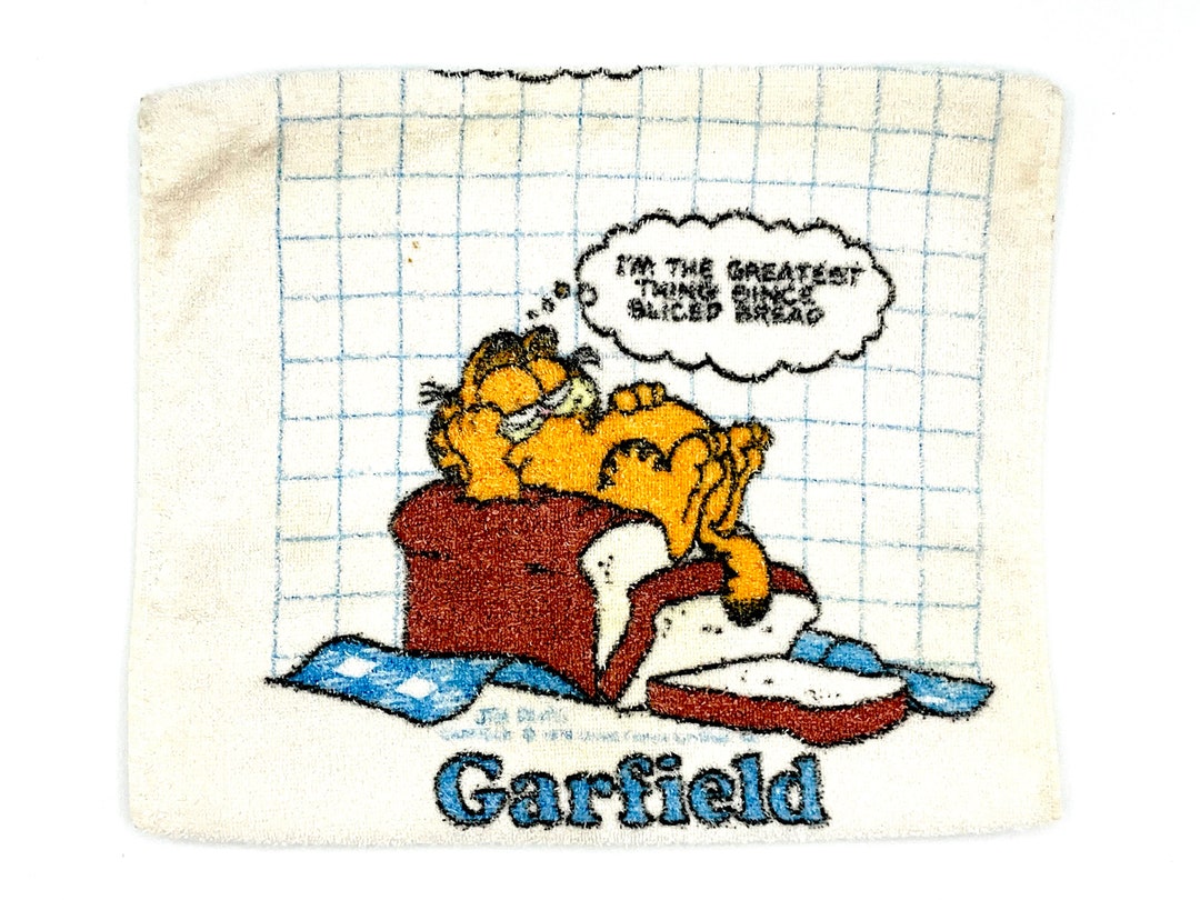 Gorgeous Collectible and Vintage Garfield Hand Towel, I’m the Greatest ...