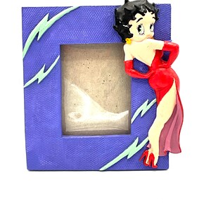 Gorgeous Collectible and Vintage Betty Boop Picture Frame, Red Dress ...