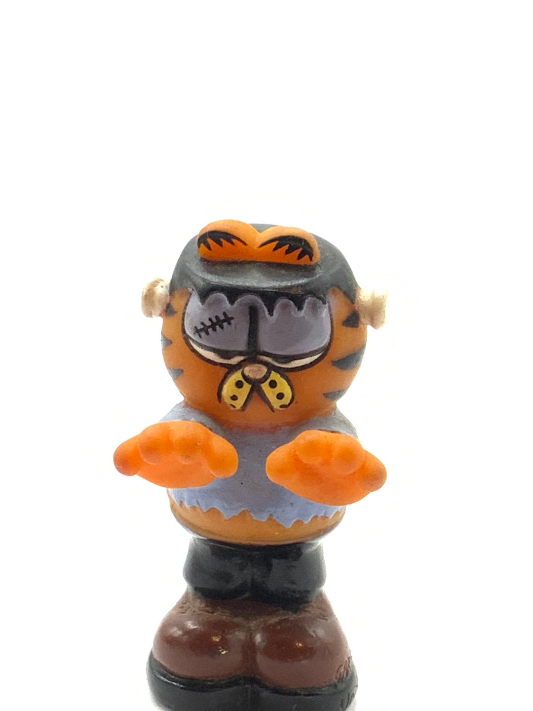 Gorgeous Collectible and Vintage Mr. Garfield, Frankenstein as Figurine ...