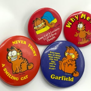 Gorgeous Collectible and Vintage Garfield Pin/ Brooch - Etsy