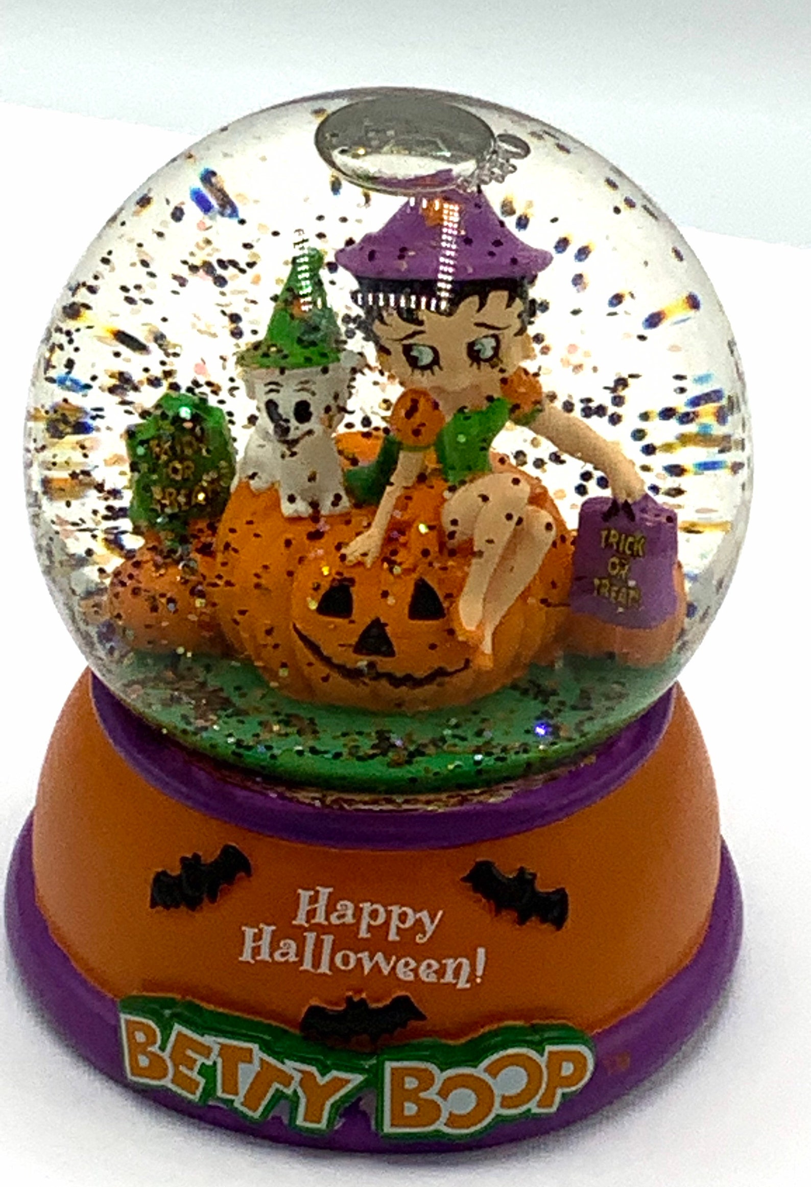 Gorgeous Collectible and Rare Betty Boop Snow Globe, Snowball, Happy ...