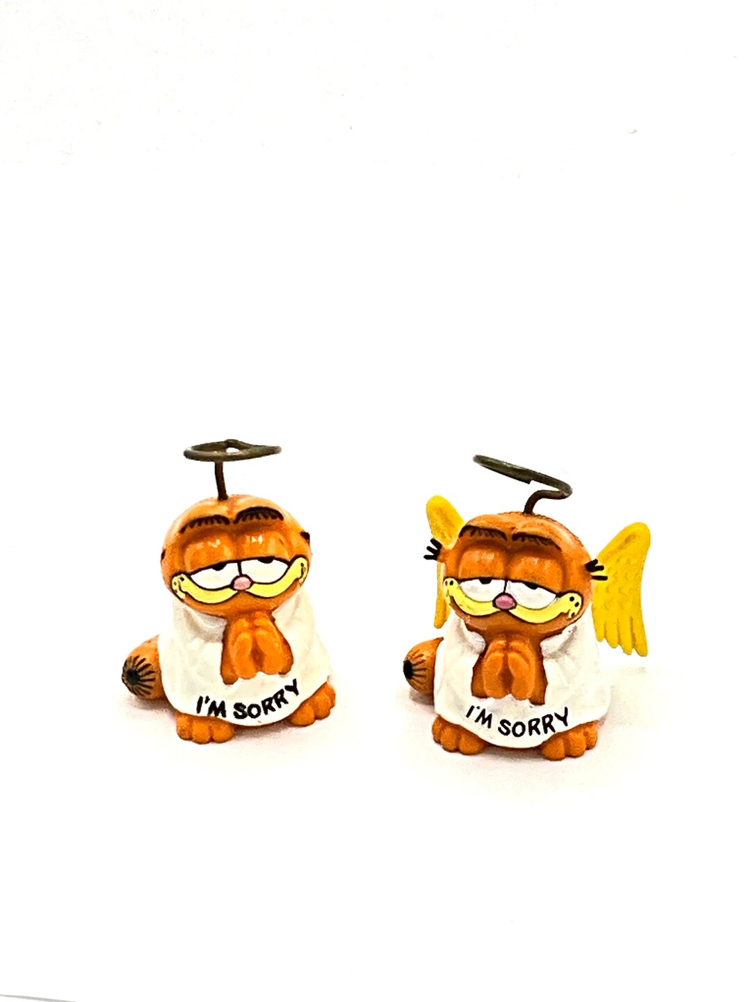 Gorgeous Collectible and Vintage Garfield as Angel, I A, Sorry, Cat ...