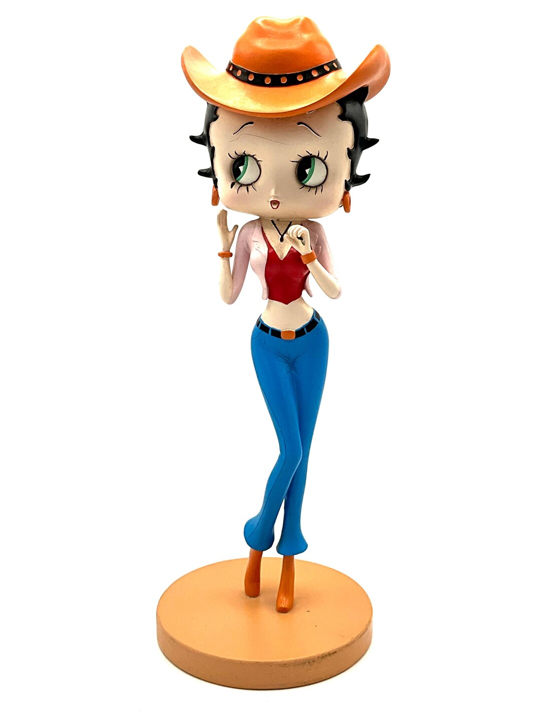 Gorgeous Collectible and Vintage Betty Boop Figure “cowgirl”tall ...