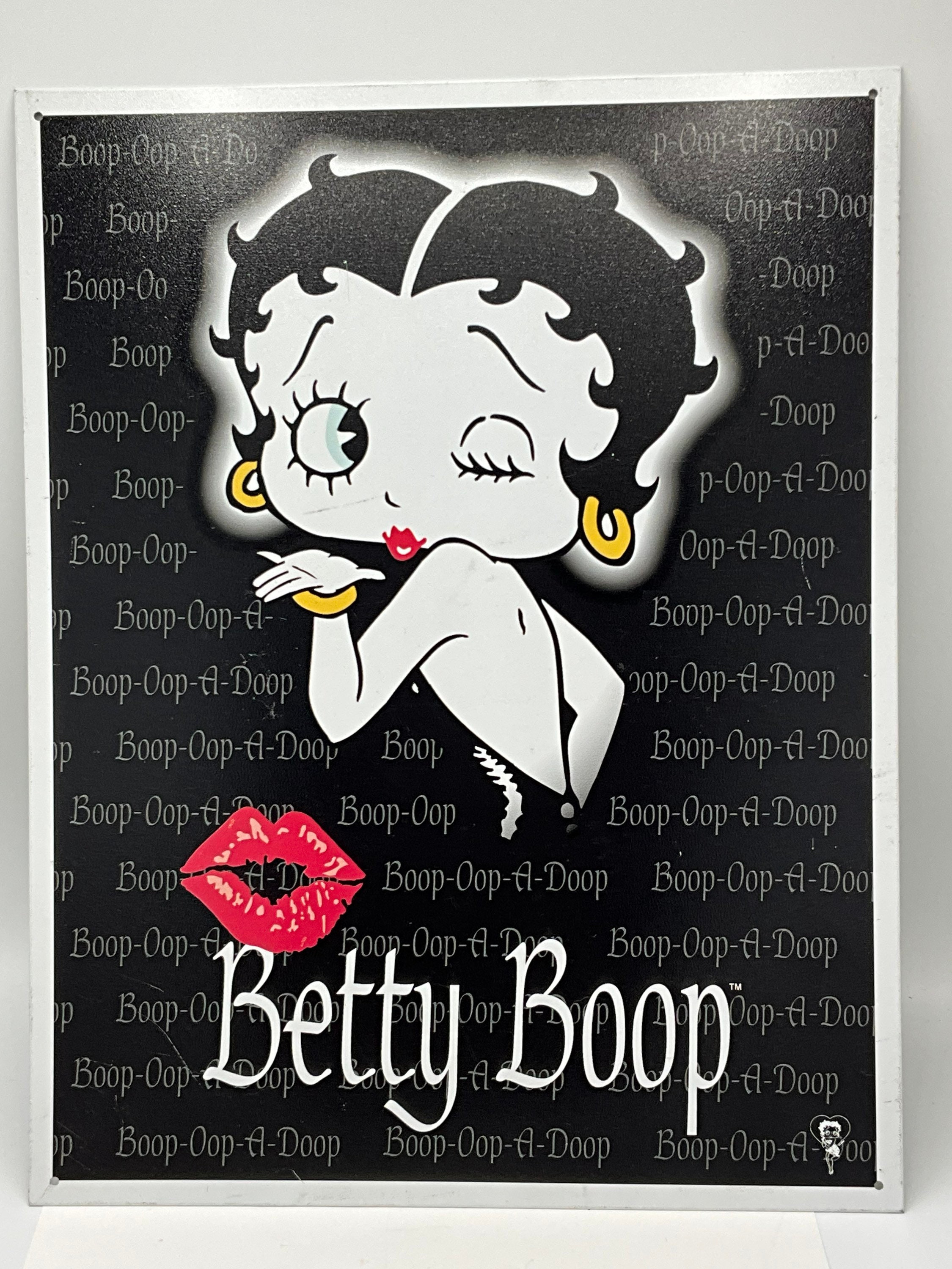 Gorgeous Collectible and Vintage Tin Sign Betty Boop Metal - Etsy