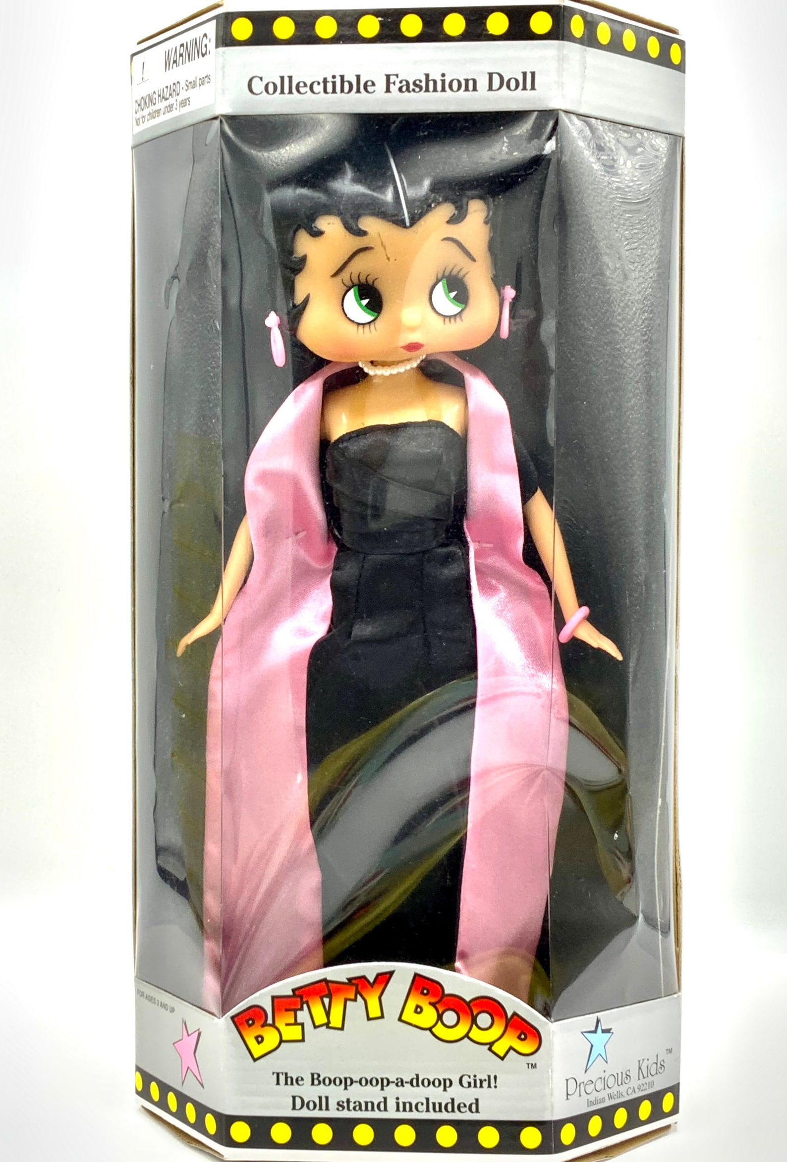 Gorgeous Collectible Vintage Betty Boop Doll Fashion Doll, Black and ...