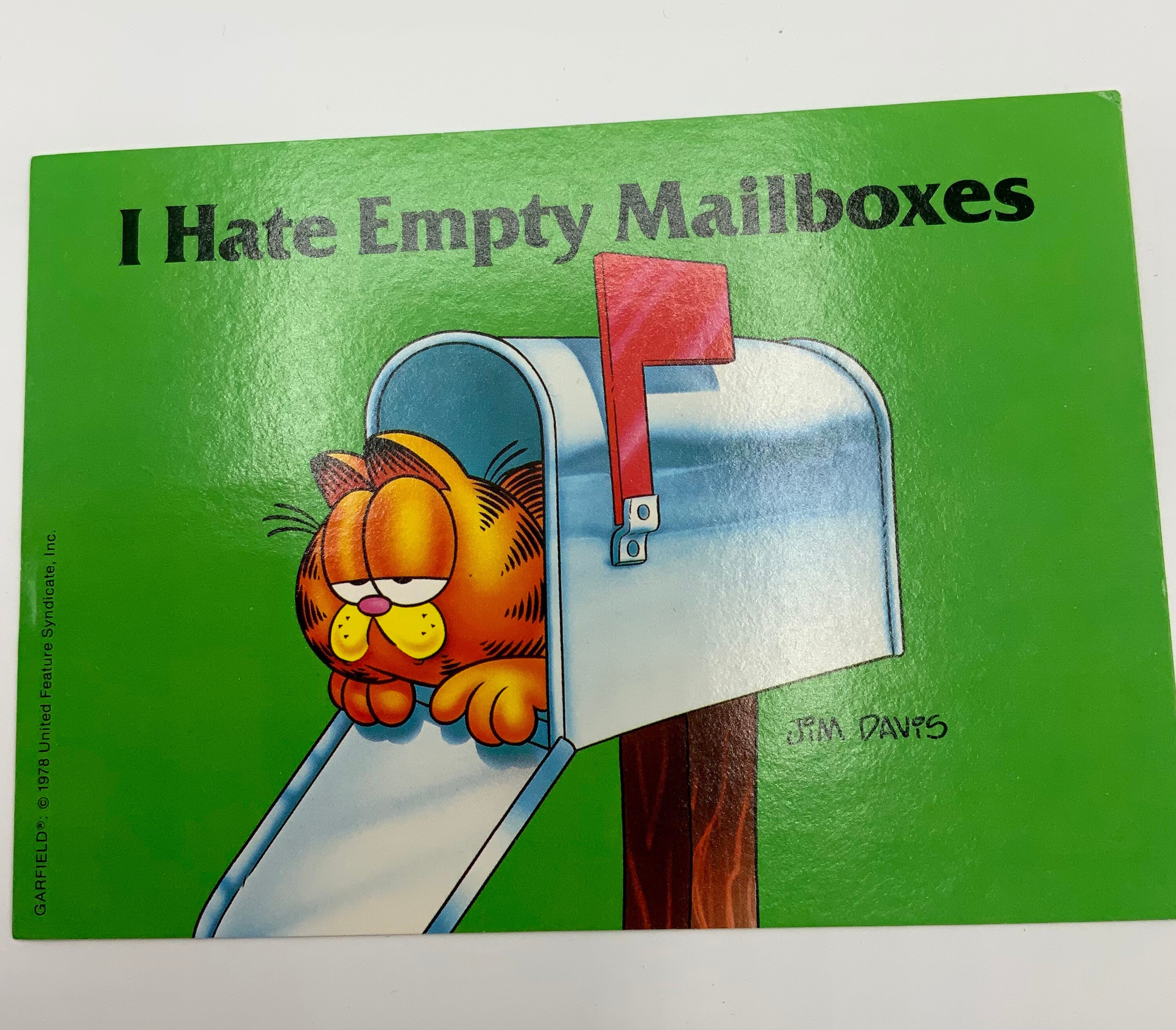 Gorgeous Collectible and Vintage Garfield Post Cards - Etsy