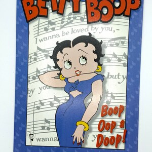 Gorgeous Collectible and Vintage Tin Sign Betty Boop, Metal, New York ...