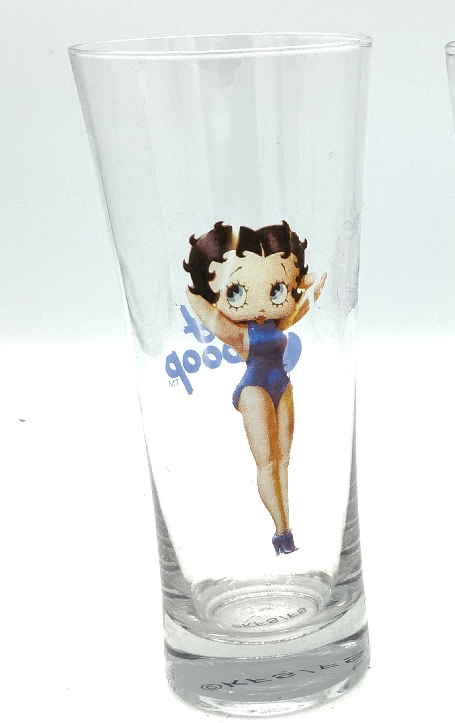 Gorgeous Collectible and Vintage Betty Boop Beer Glass Blue - Etsy