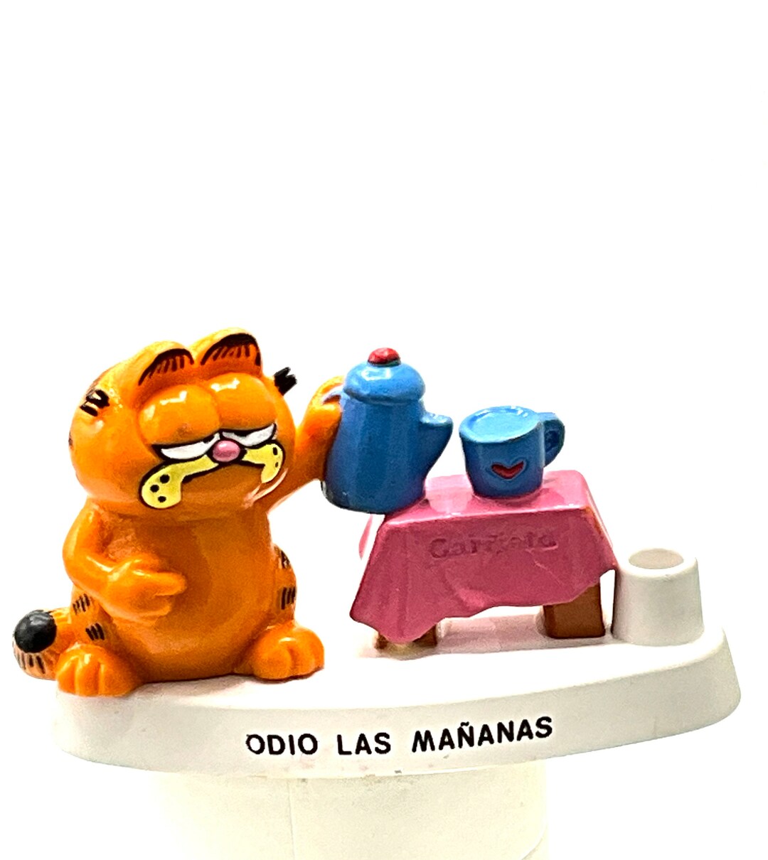 Gorgeous Collectible and Vintage Garfield Pen Holder “odio Las Mañanas ...