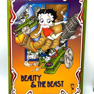Gorgeous Collectible and Vintage Tin Sign Betty Boop, Metal, Original ...