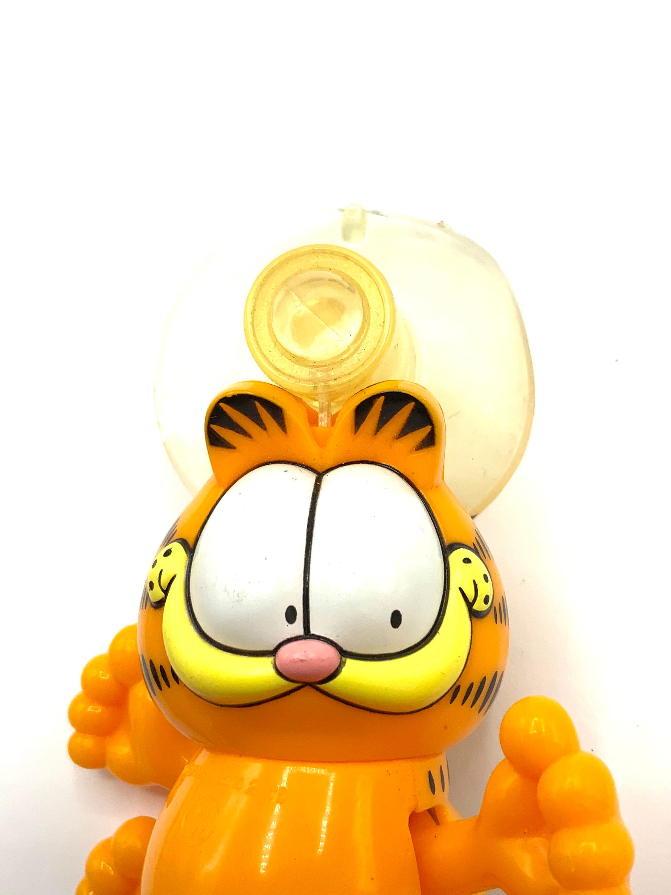 Vintage Garfield With Articulated Arms When Cling on the Window ...