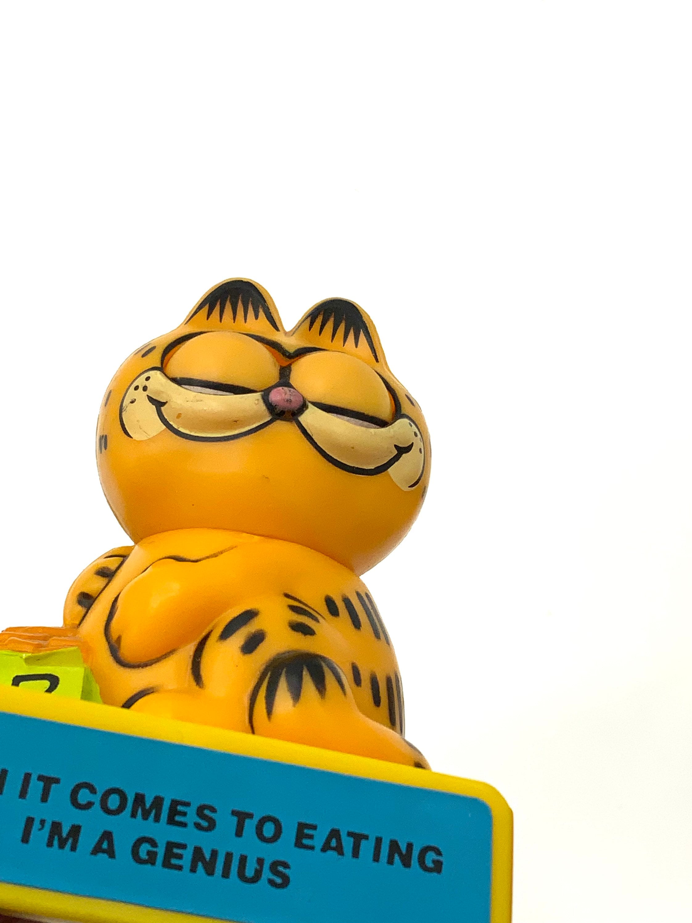 Vintage Garfield Push and Garfield Move His Eyes Figurine - Etsy