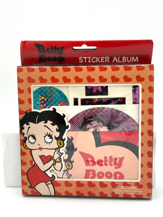 Gorgeous Collectible Betty Boop Sticker Album. | Etsy