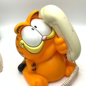 Gorgeous Collectible and Vintage Garfield as Phone, Telephone, TYCO. - Etsy