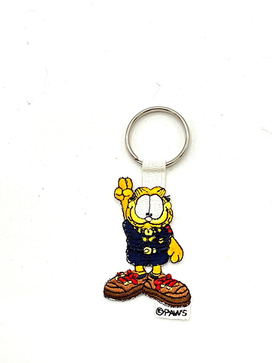 Gorgeous Collectible Garfield, Keychain as Scout, Cloth,, Cat, Orange ...