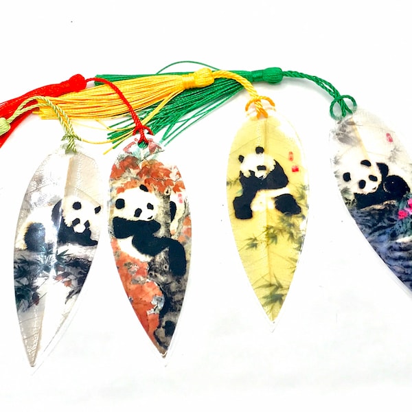 Panda Bookmark - Etsy