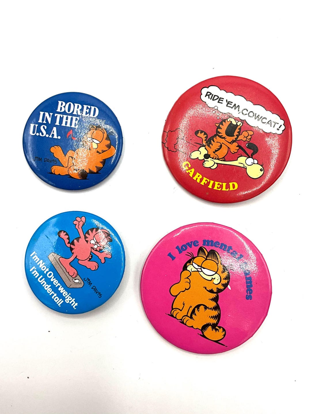 Gorgeous Collectible and Vintage Garfield Pin/ Brooch and Magnet. - Etsy