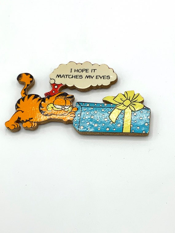 Gorgeous Collectible and Vintage Garfield Magnet Refrigerator | Etsy