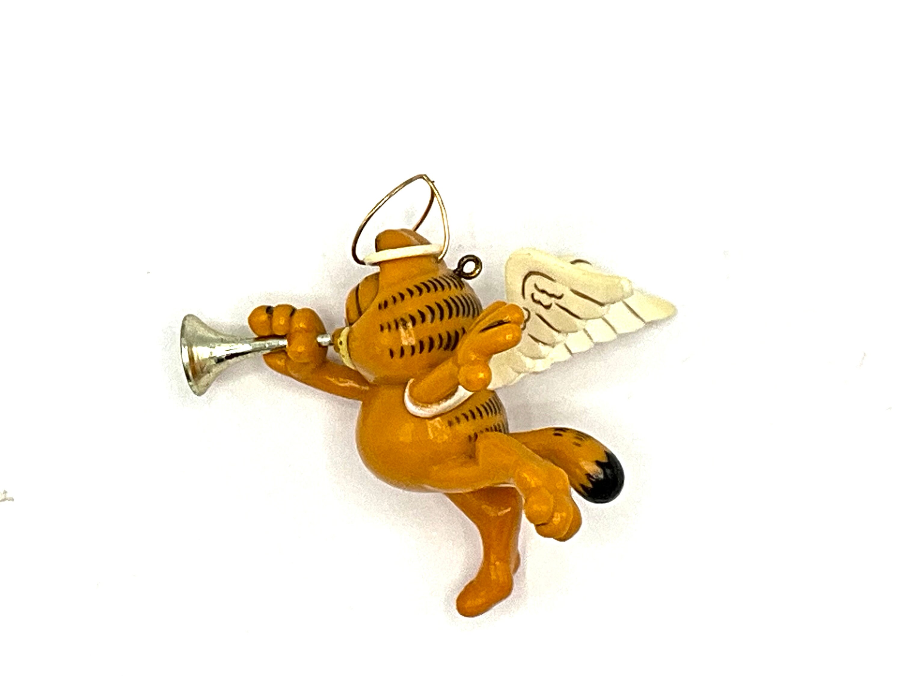 Gorgeous Collectible and Vintage Ornament as Garfield as an Angel, Cat ...