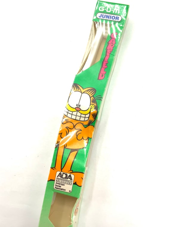Gorgeous Collectible and Vintage Garfield Toothbrush Still on | Etsy
