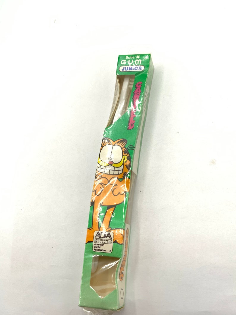 Gorgeous Collectible and Vintage Garfield Toothbrush Still on - Etsy