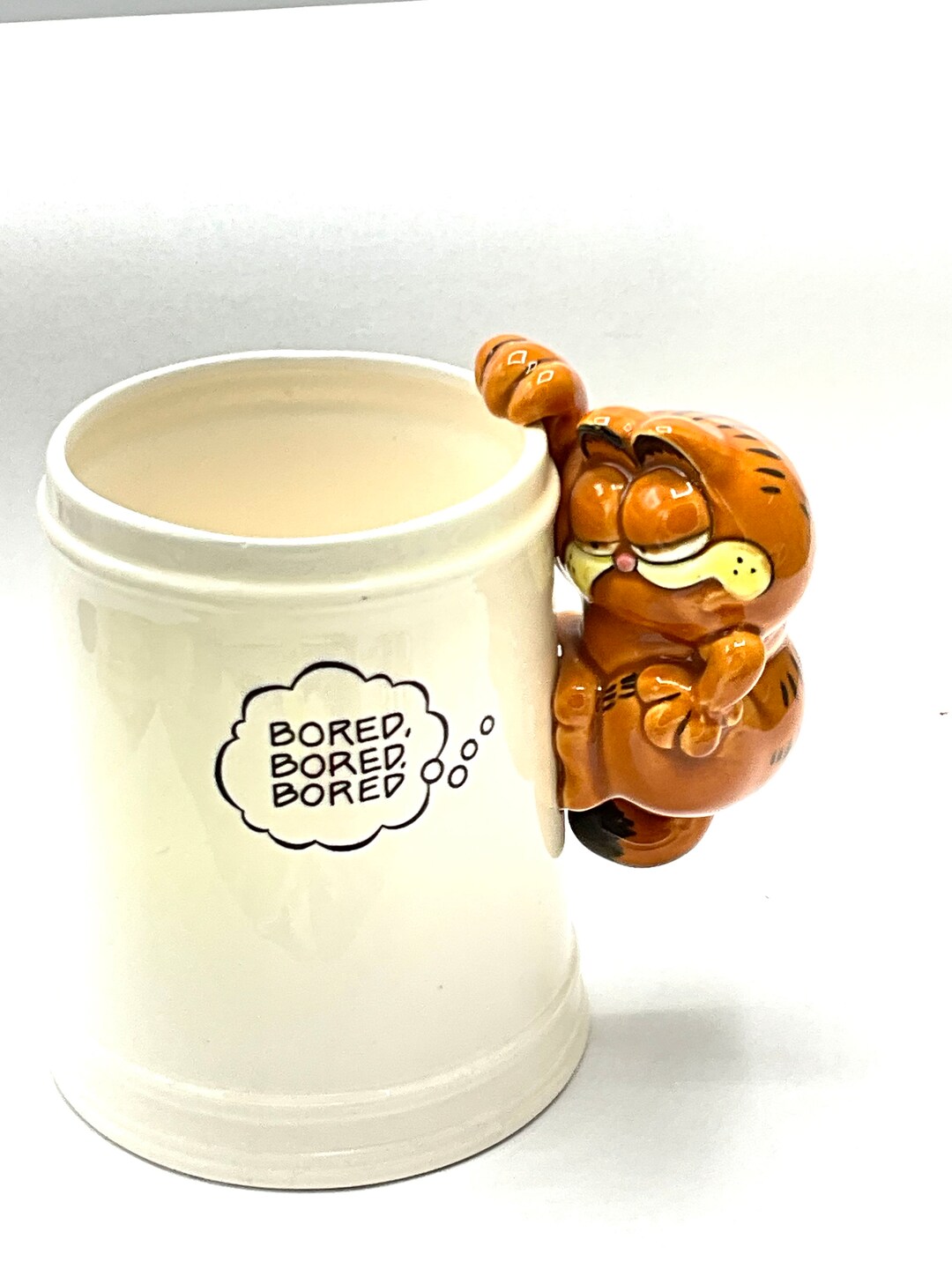 Gorgeous Collectible and Vintage Garfield 3D Mug, Bored, Coffee, Cat ...