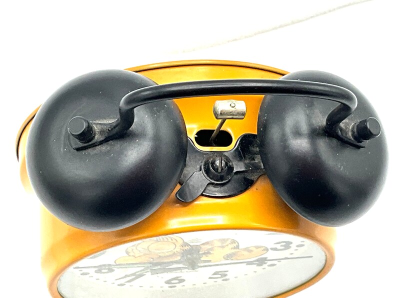 Gorgeous Collectible and Vintage Garfield Sunbeam Double Bell, Clock ...