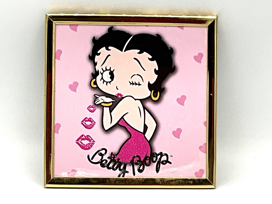 Gorgeous Collectible and Vintage Betty Boop, Framed Poster, Pink. - Etsy