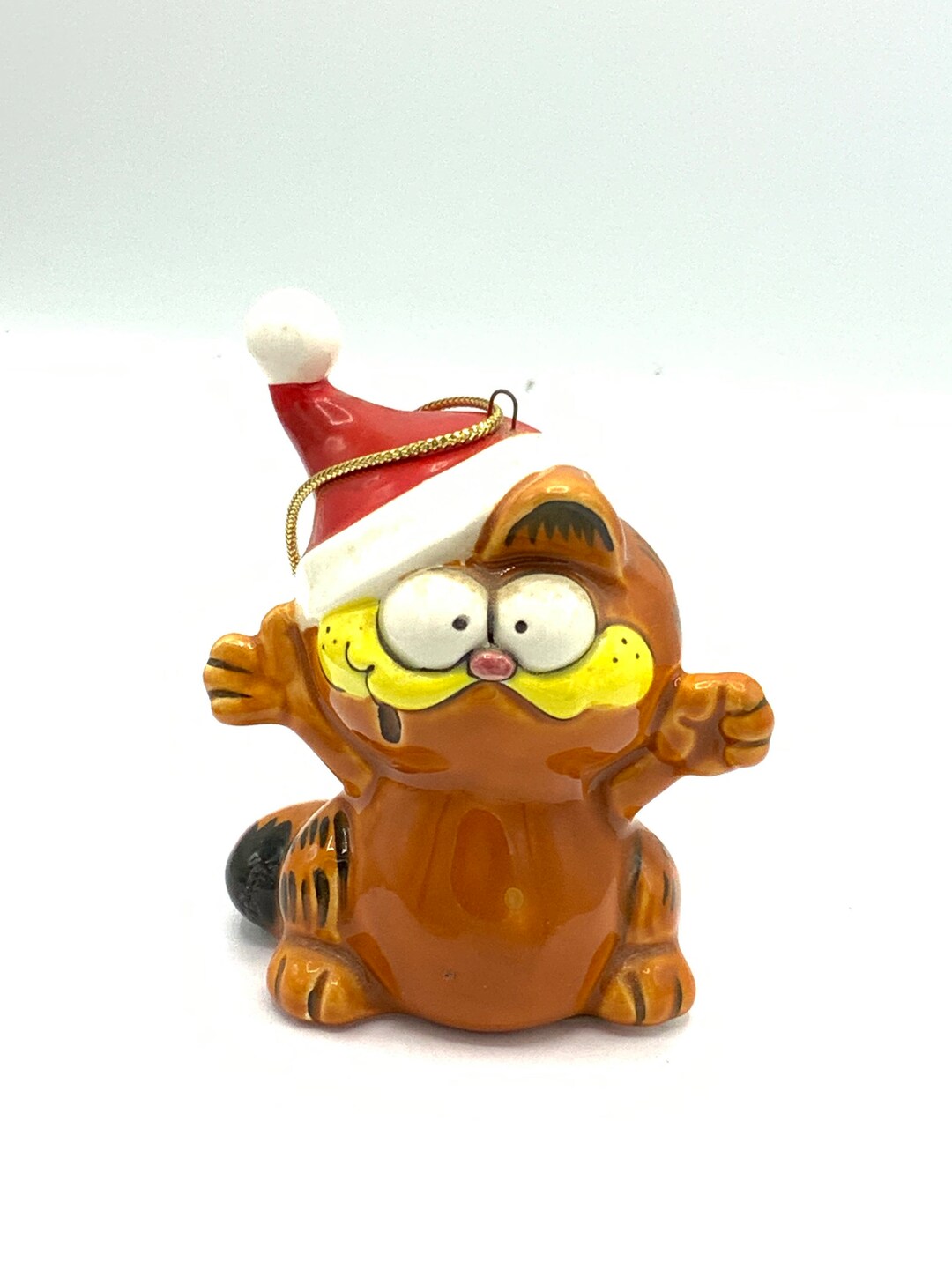 Gorgeous Collectible and Vintage Ceramic Garfield With Red Hat ...