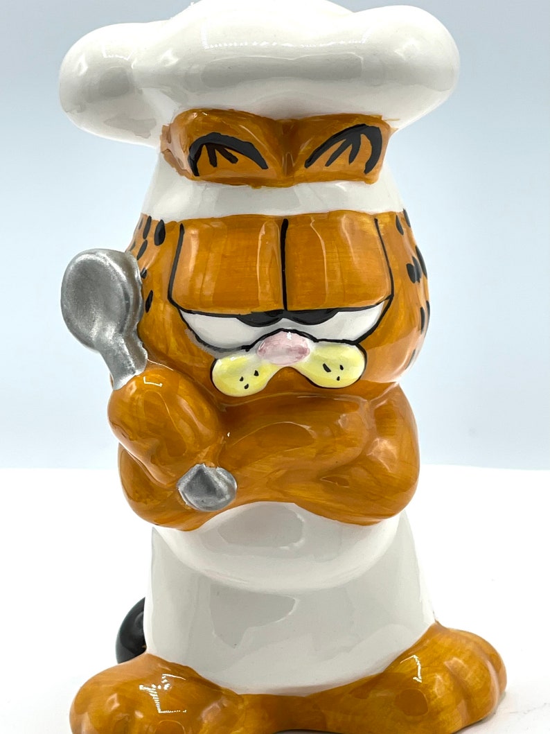 Gorgeous Collectible and Vintage Garfield as a Chef Salt and - Etsy
