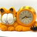 Gorgeous Collectible and Vintage Garfield Clock, Alarm Desk, Cat ...