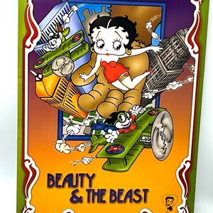 Gorgeous Collectible and Vintage Tin Sign Betty Boop, Metal, Original ...