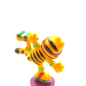 Vintage Garfield Rolling Skates Figurine, Cat, Orange. - Etsy