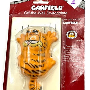 Gorgeous Collectible and Vintage Rare Light Switch Garfield, Cat ...