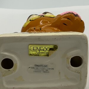 Gorgeous Collectible and Vintage Ceramic Garfield Figurine, Blow Out ...