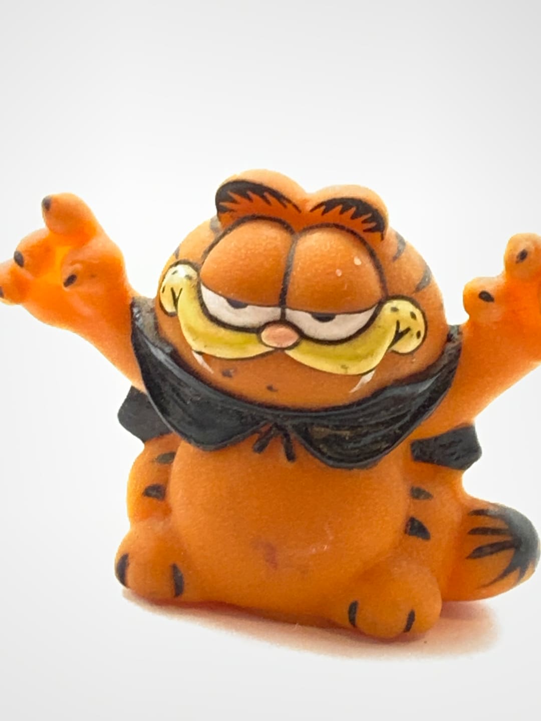 Vintage Mr. Garfield as a Vampire, Figurine, Cat, Orange. - Etsy
