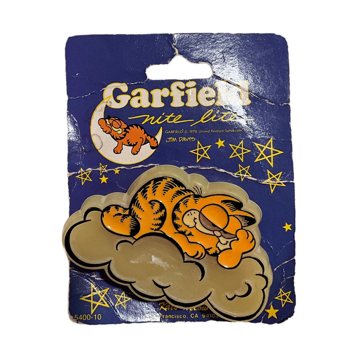 Gorgeous Collectible and Vintage Garfield Night Light, Cloud. - Etsy