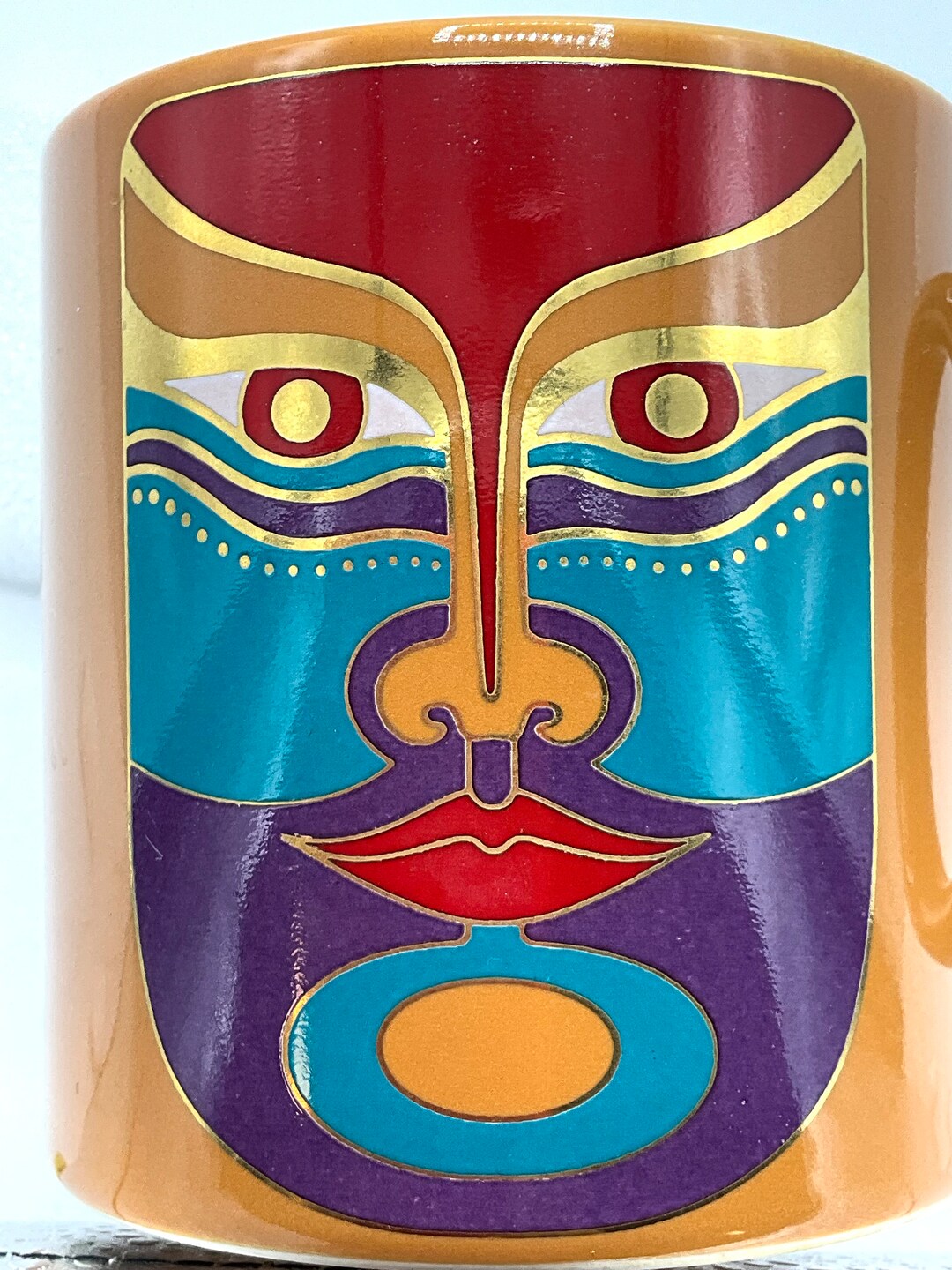 Gorgeous Collectible and Vintage Coffee Mug, by Laurel Burch, Machado ...