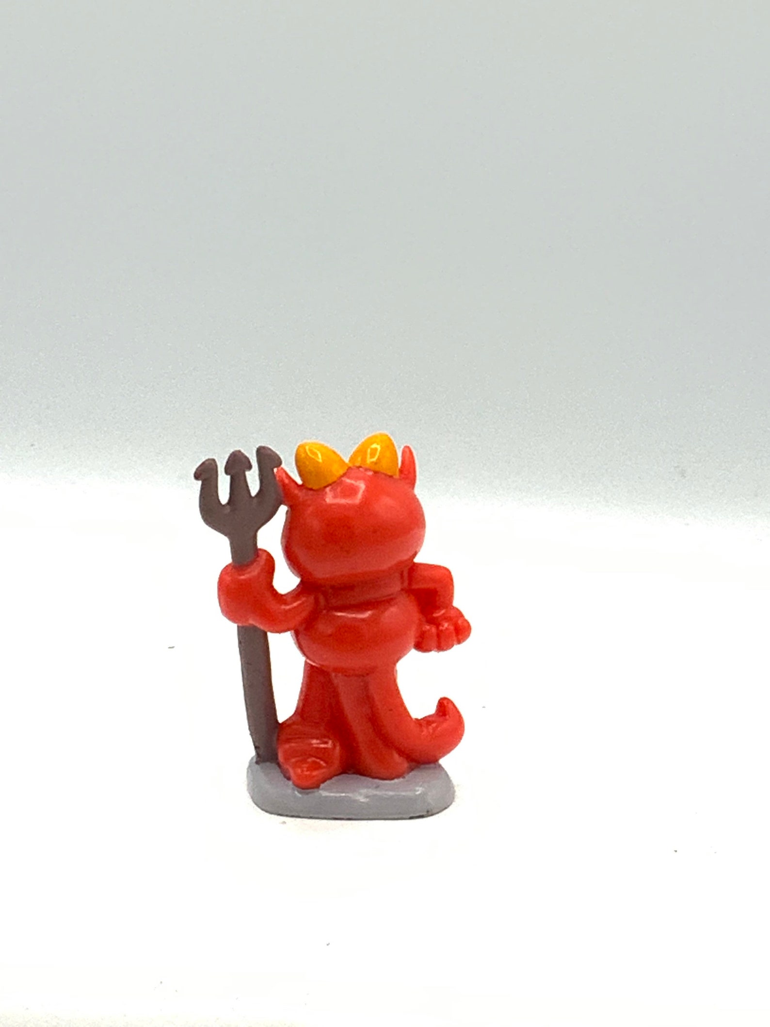 Vintage Garfield With Devil Costume Cat Orange Figurine. | Etsy