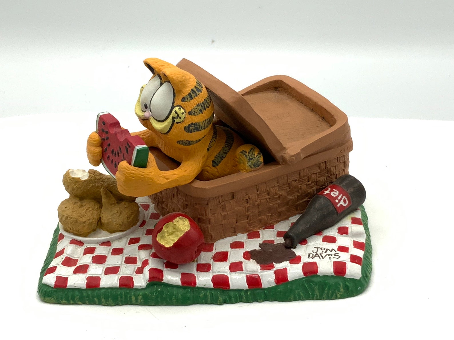Gorgeous Collectible and Vintage Garfield the Gourmet Figurine - Etsy