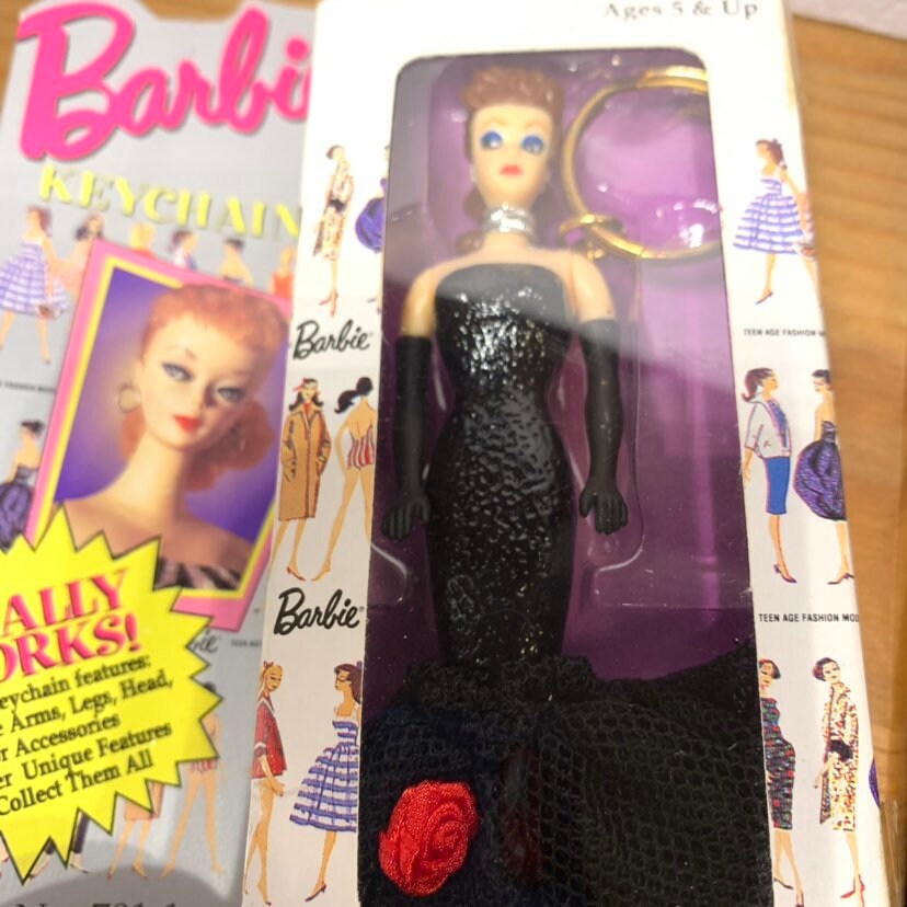 Gorgeous Collectible and Vintage Barbie Keychain Doll Small. - Etsy